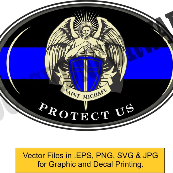 Saint Michael Svg - Etsy