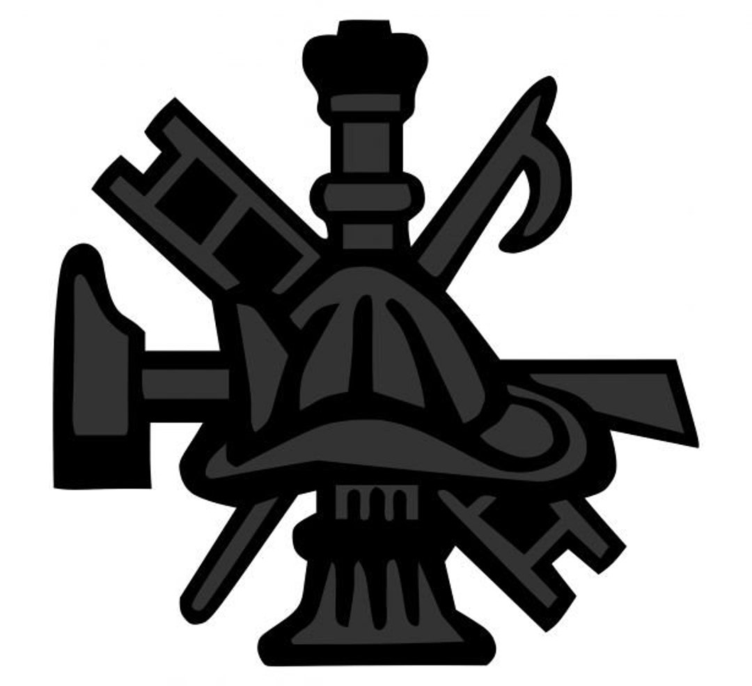 Firefighter Sticker Firefighter Scramble Blacklite Reflective - Etsy