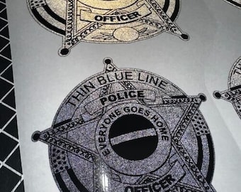 Alabama State Police Reflective Vinyl Decal Sticker Police Deputy ...