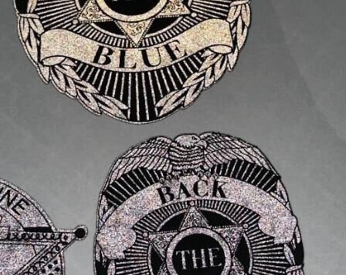 Blue Line Chaplain Reflective or Matte Vinyl Decal Sticker Sheriff ...