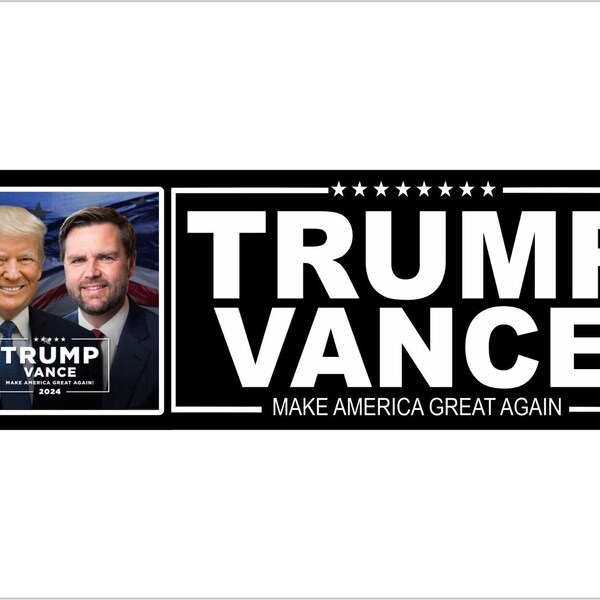 Trump Vance Bumper Magnet - Etsy