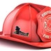 Firefighter Helmet Window Sticker Decal im Sorry Exterior Window Decal ...