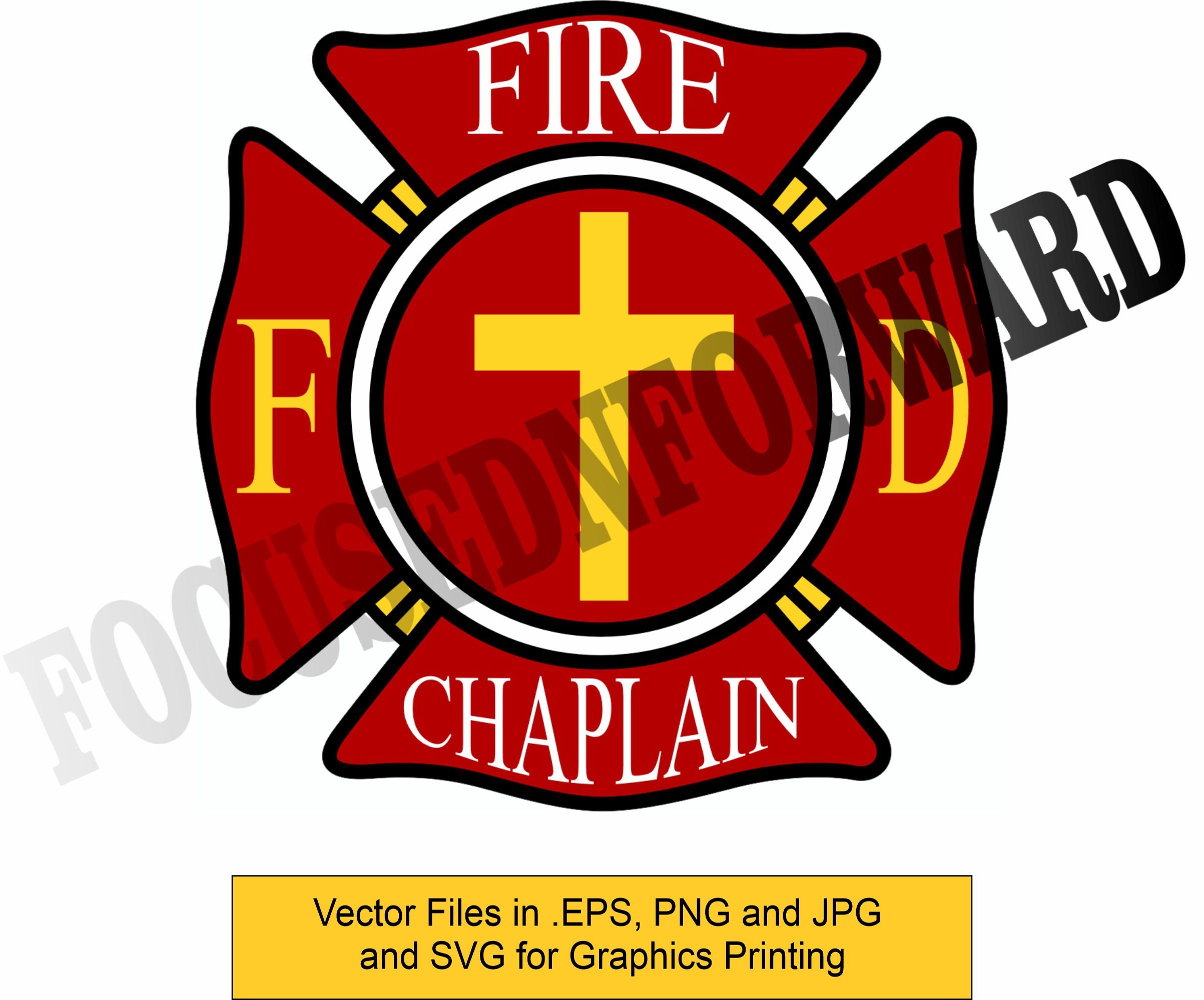 Maltese Cross Fire Chaplain Vector Files Eps/svg/jpg/png for - Etsy
