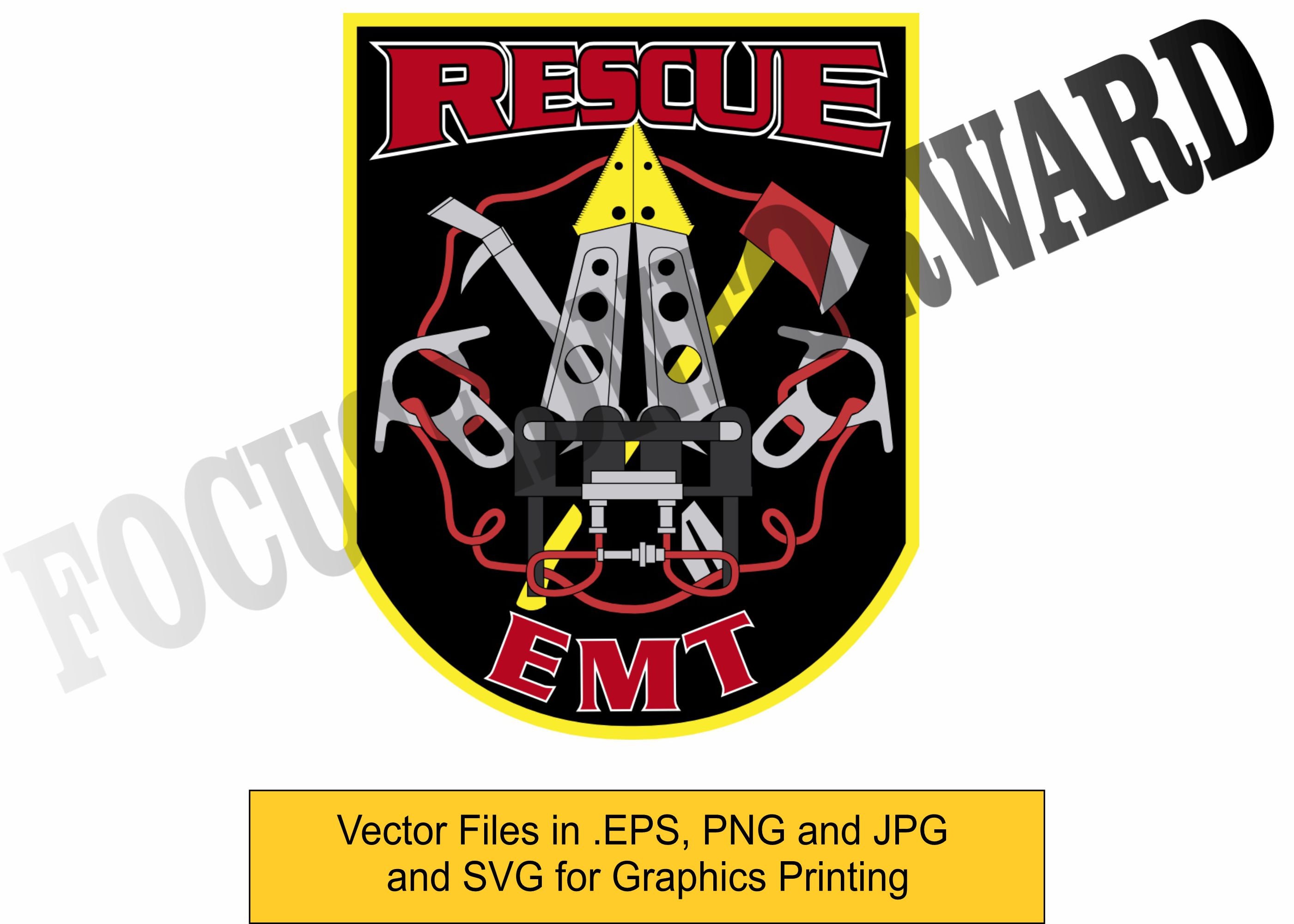 Rescue Firefighter Stickers rescue EMT Hurst Tool - Etsy