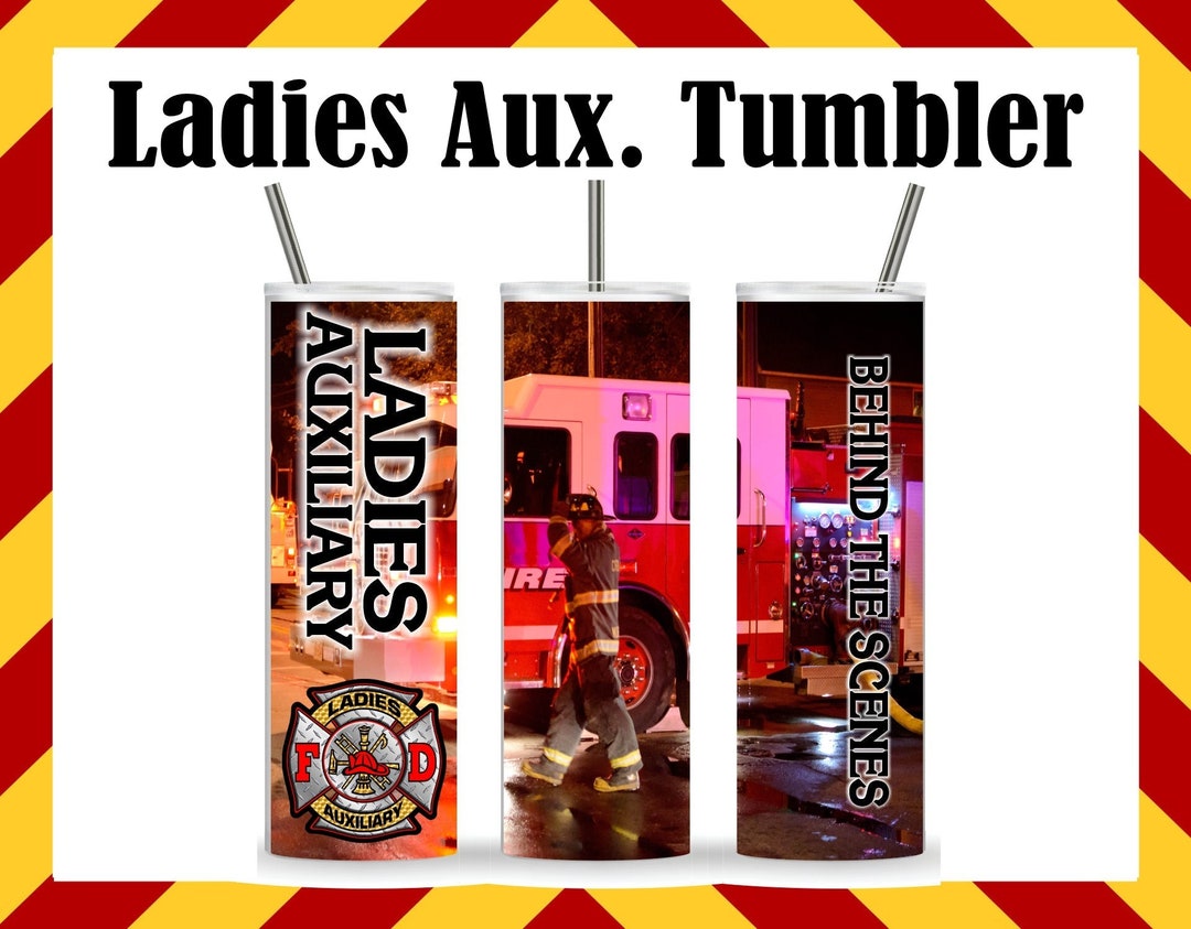 Ladies Auxiliary Fire Water Bottle/cup - Etsy