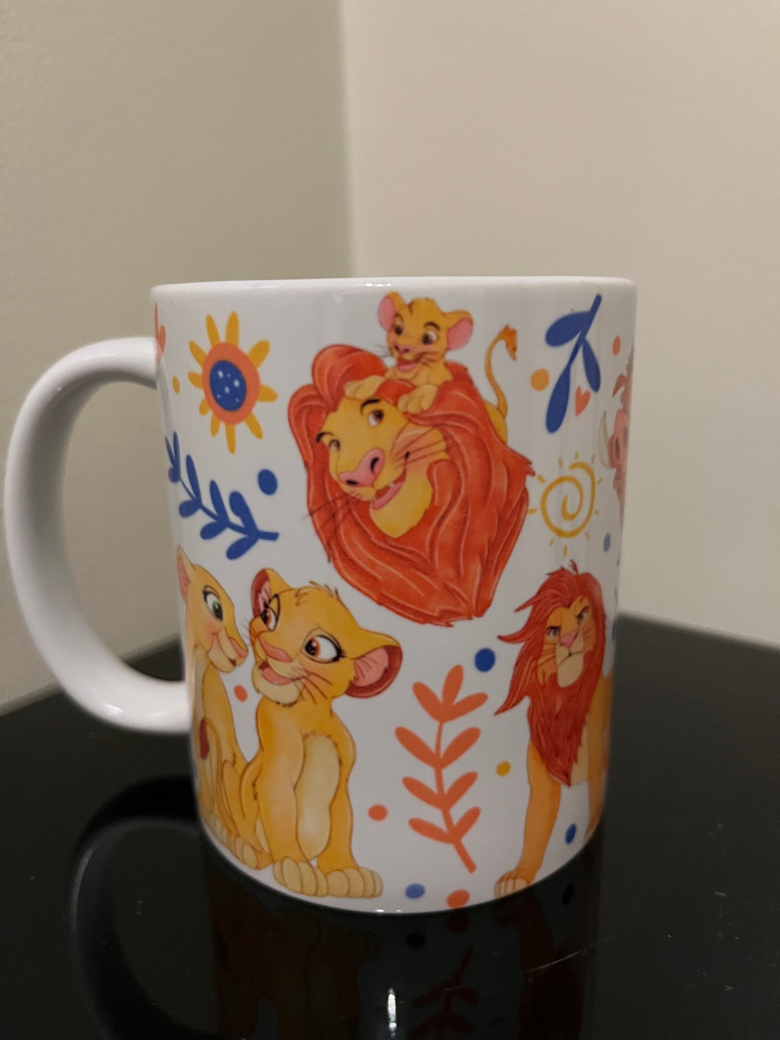 Lion King Ceramic Mug - Etsy