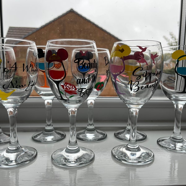 Princess Wine Glass - Etsy