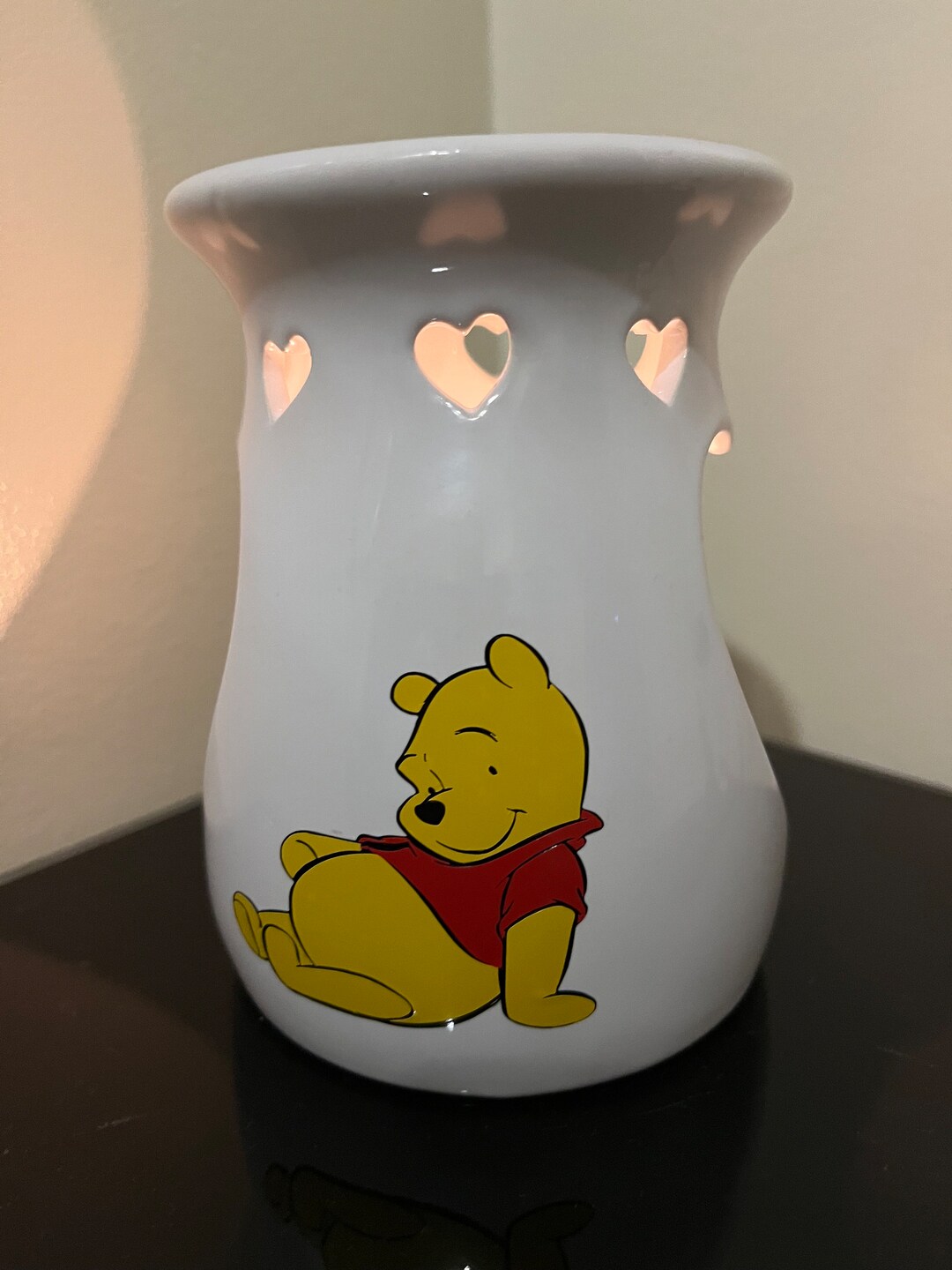 Disney Inspired White Ceramic Winnie the Pooh Wax Melt / Oil Burner ...