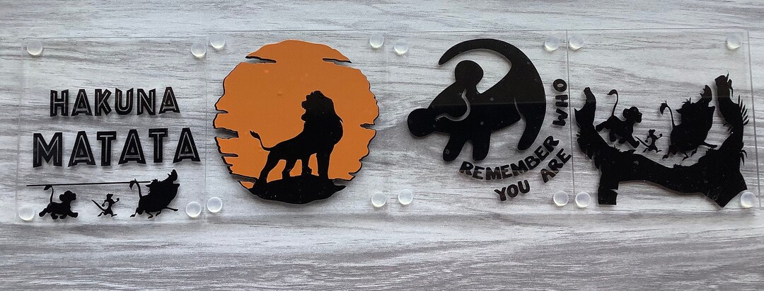 Lion King Inspired Coasters - Etsy