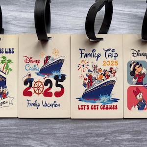 Personalized Disney 2026 Luggage Tag or Coaster - Etsy
