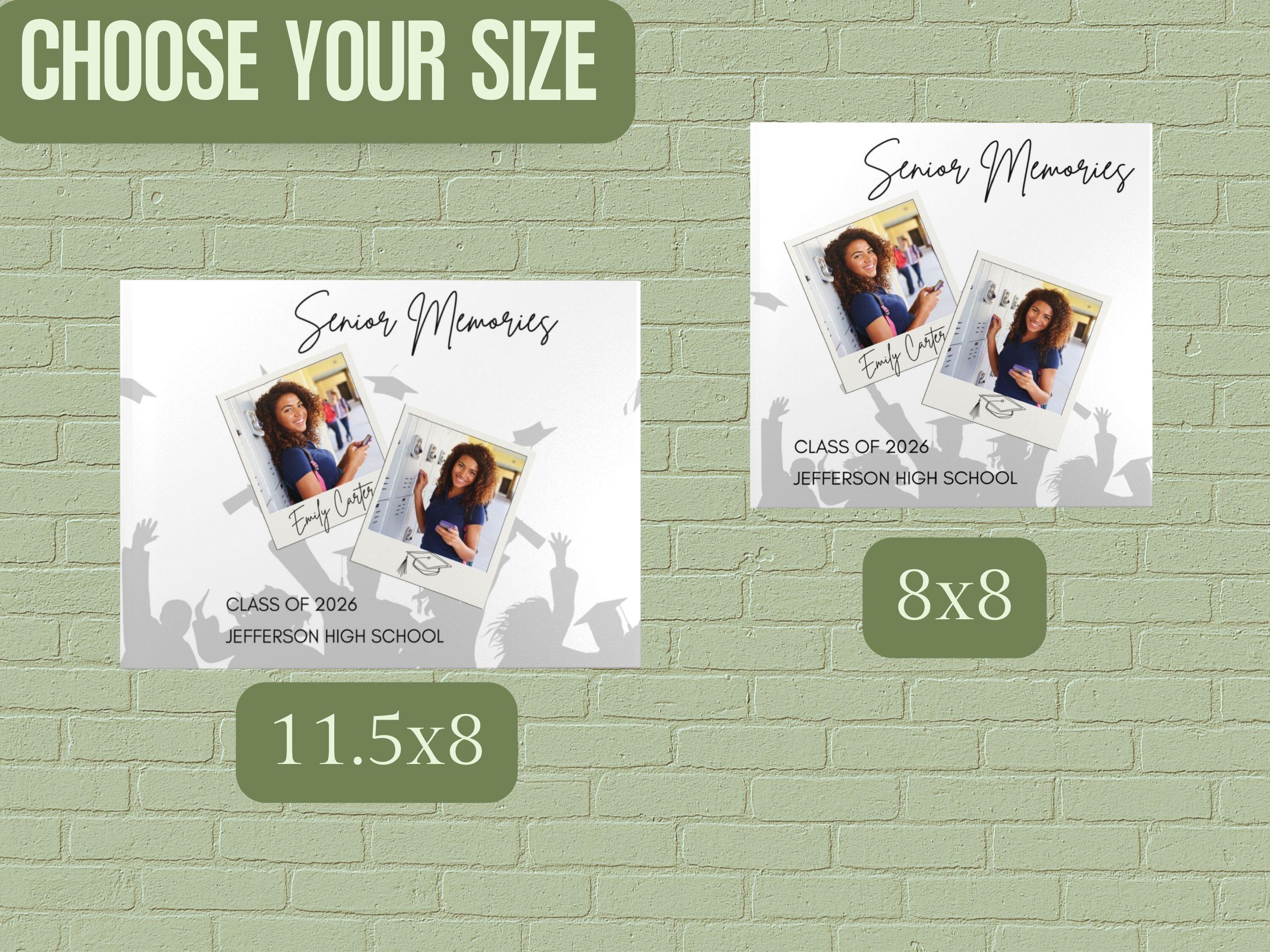 Senior Memory Book, Graduation Photo Album, Class of 2026 Keepsake - Etsy