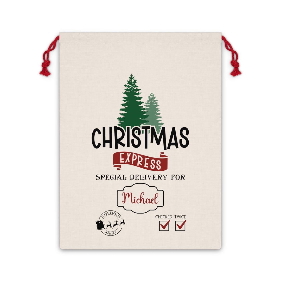 Personalized Santa Sack for Kids Santa Sack Personalized - Etsy UK