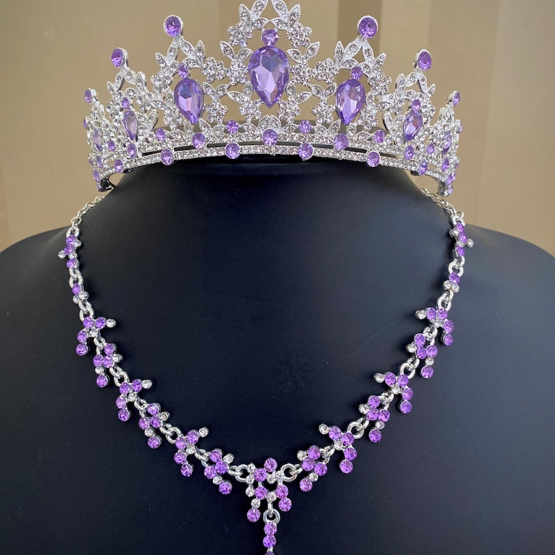 Pink Bridal Tiara - Etsy
