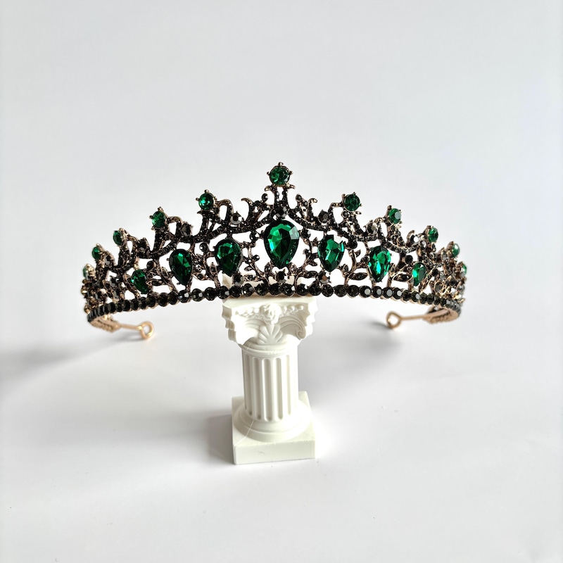Emerald Tiara - Etsy