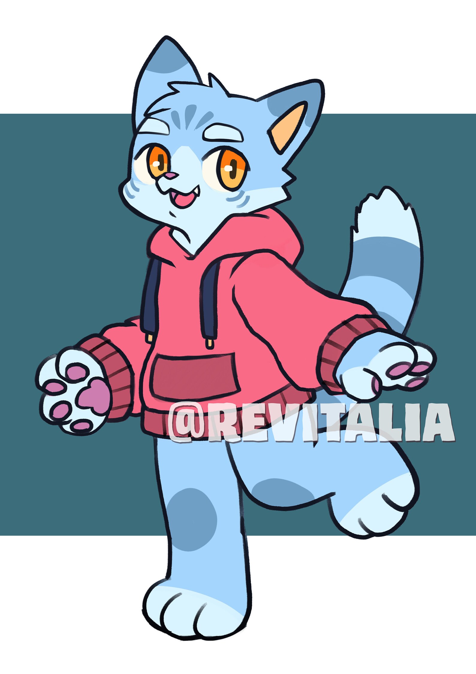 Lineart Peludo Y Gato Base Con Suéter - Etsy