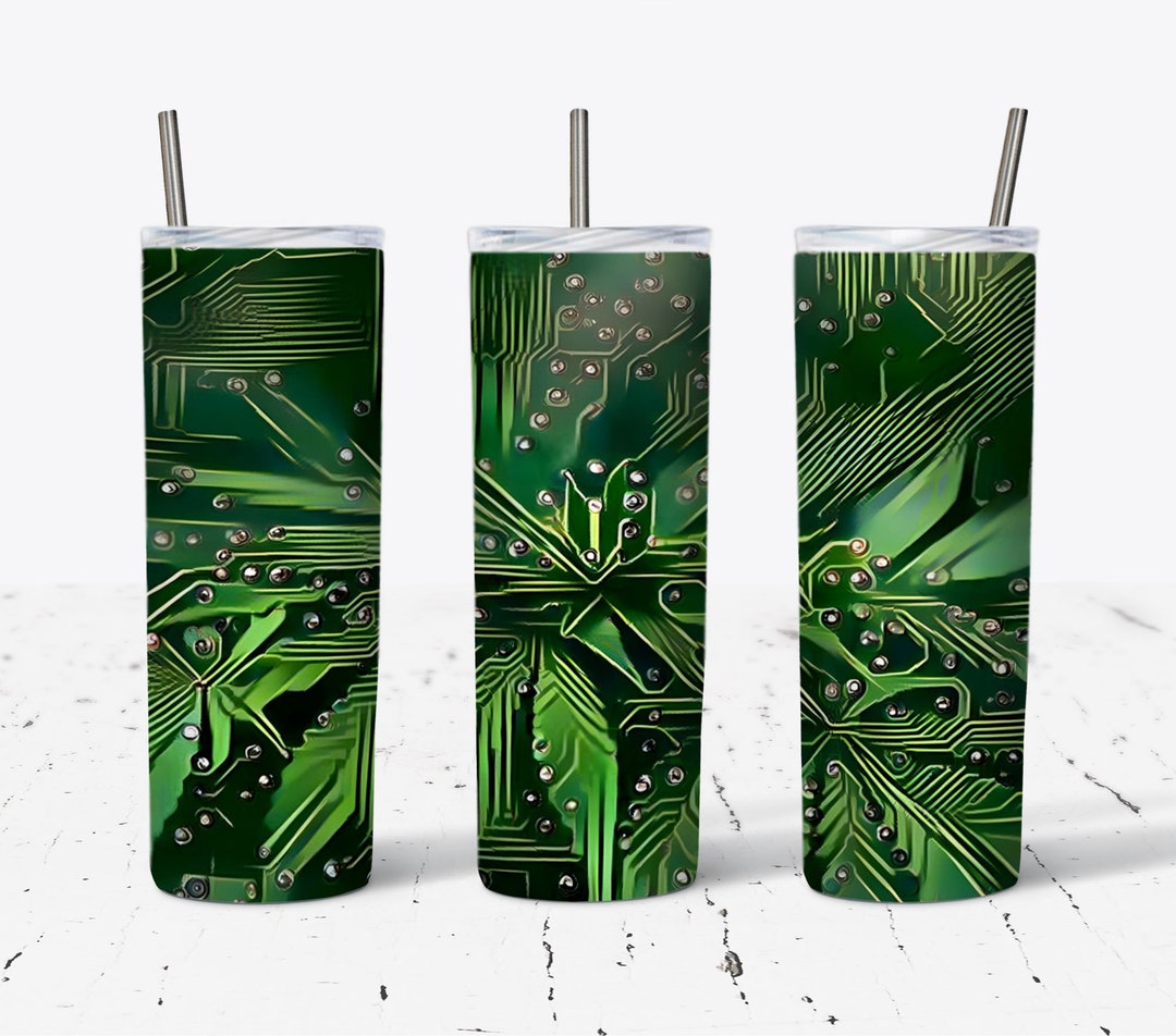 20oz Skinny Tumbler Marijuana Board Sublimation Design Template ...