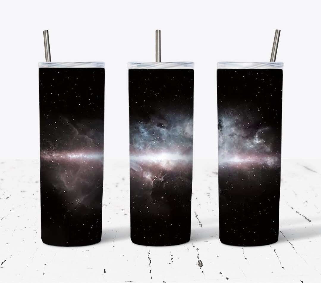 20oz Skinny Tumbler Cosmos, Stars and Galaxy Sublimation Design ...