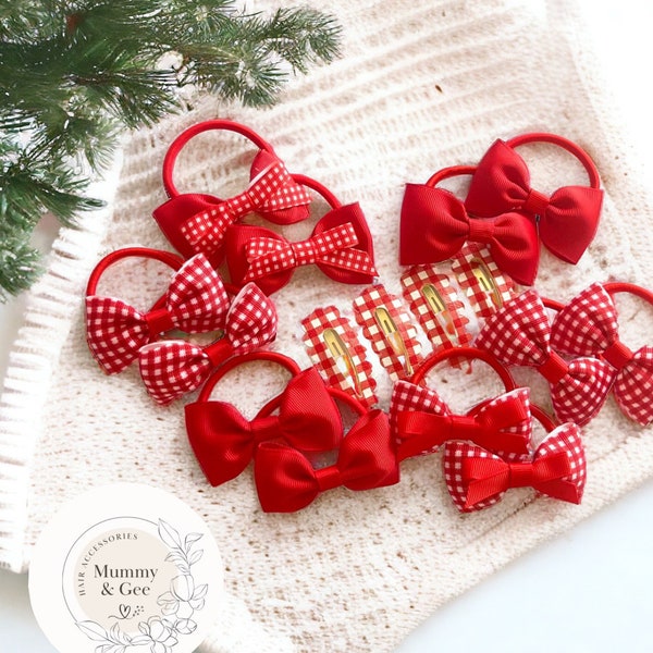 Red Hair Clips - Etsy UK