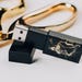 Leather Envelope With Crystal Flash Drive | Wedding Gift for the Bride ...