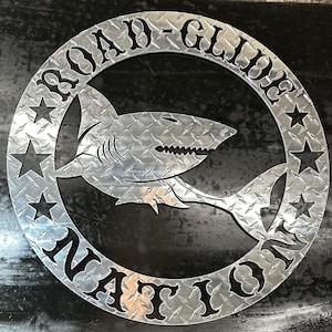 Road Glide Nation Diamond Plate Wall Sign - Etsy