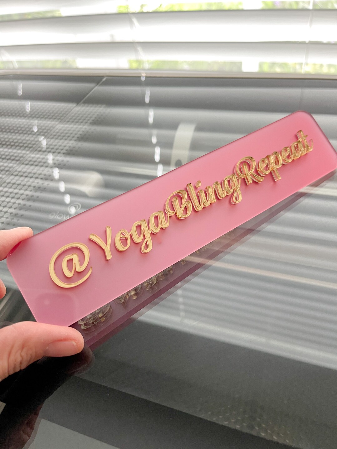 Laser Cut Name | Business Watermark | Physical Watermark | Acrylic Tag ...