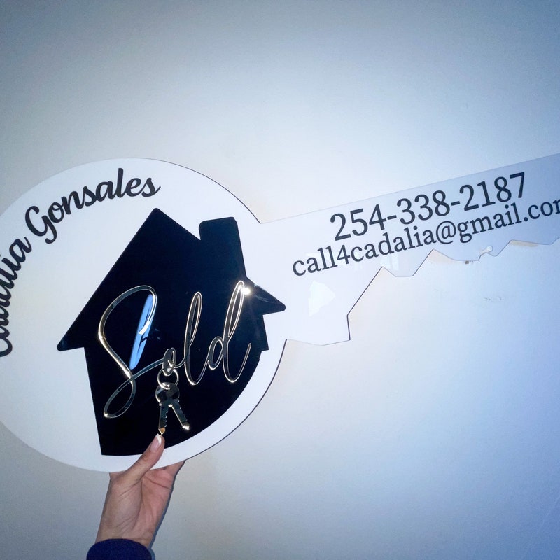 Sold Key Sign - Etsy