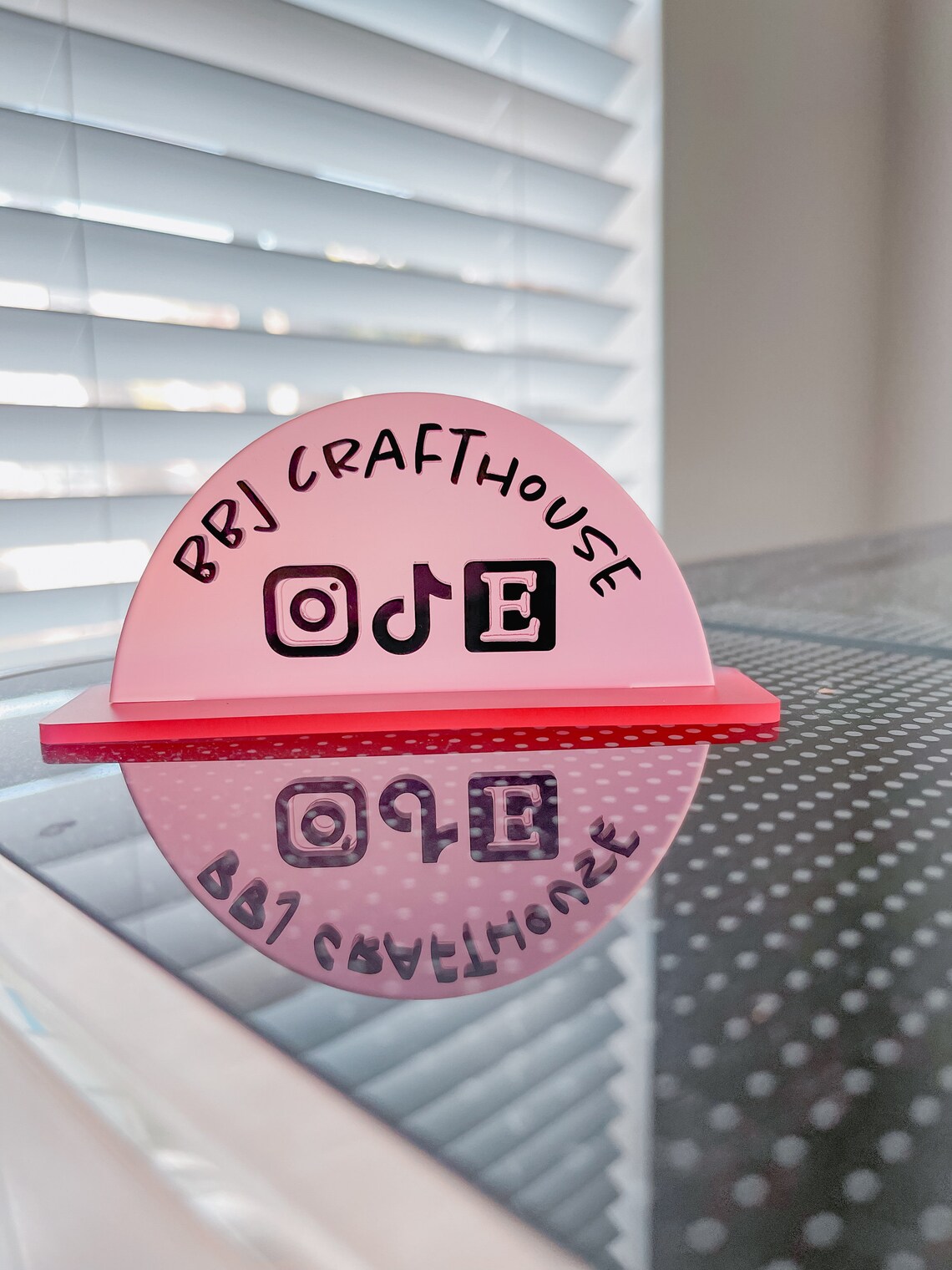 Acrylic Business Watermark | Business Logo | Laser Cut Name Tag ...