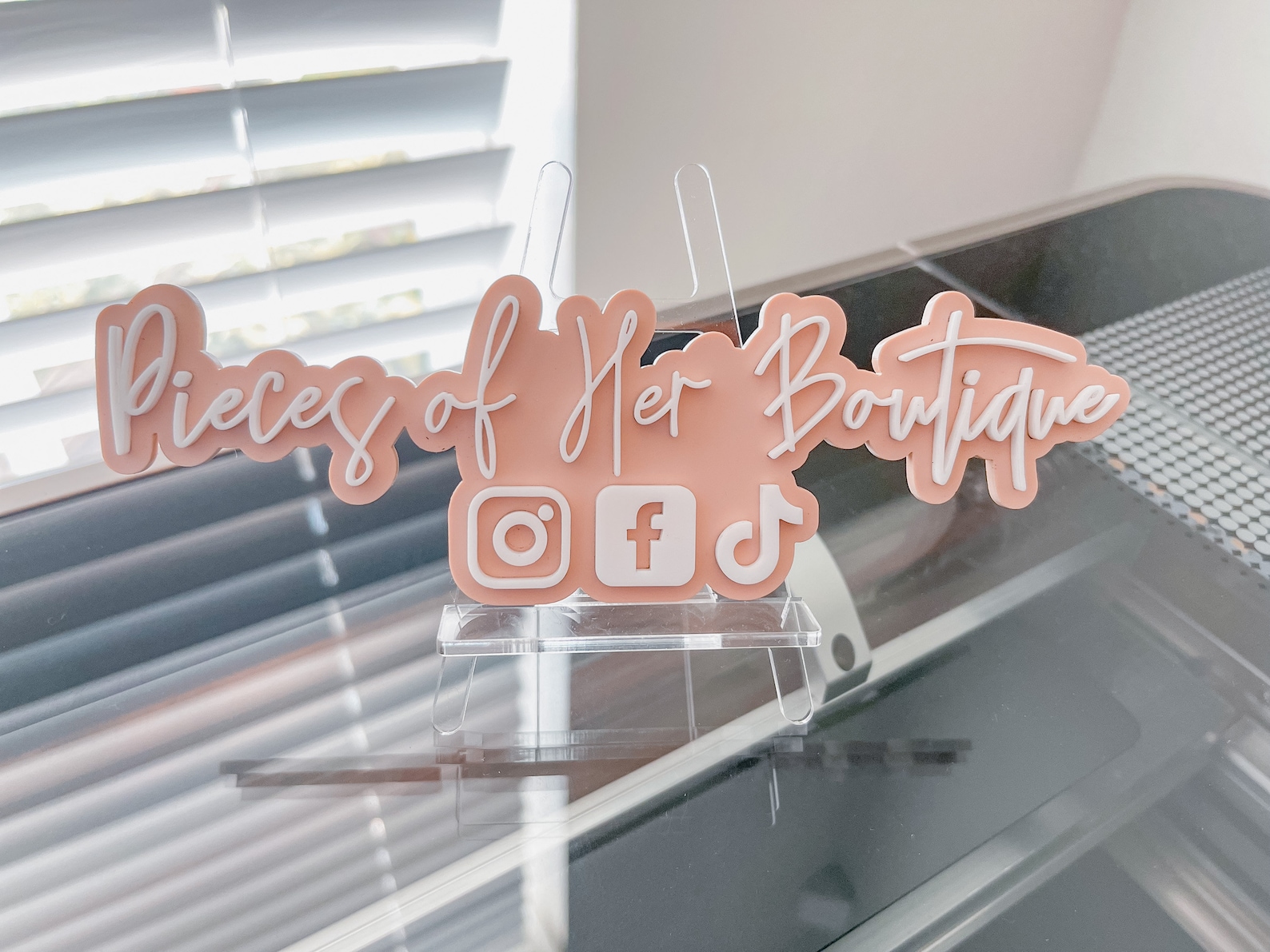 Laser Cut Name | Business Watermark | Physical Watermark | Acrylic Tag ...