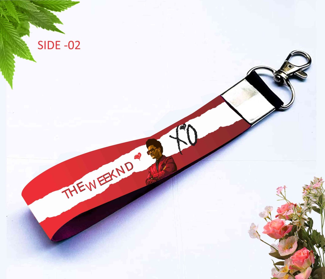The Weeknd Keychain the Weeknd Weeknd Lanyard Weeknd Wrist - Etsy Canada