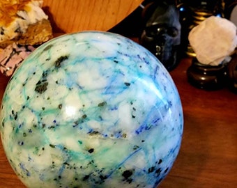 Phoenix Stone Sphere - Etsy