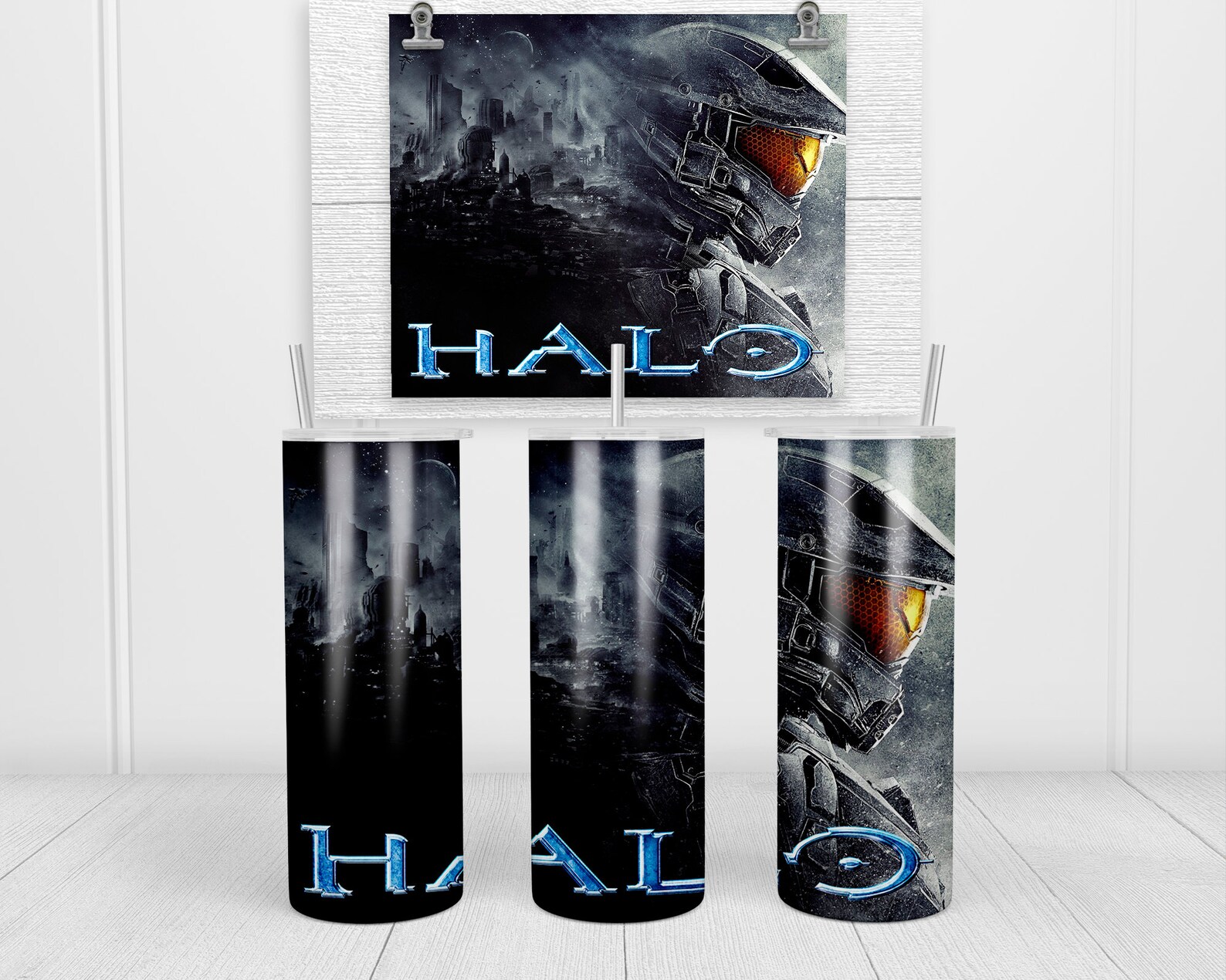 HALO Tumbler 20 Oz Design Sublimation - Etsy