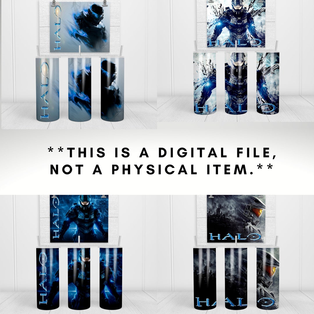 HALO Tumbler 20 Oz Design Sublimation - Etsy