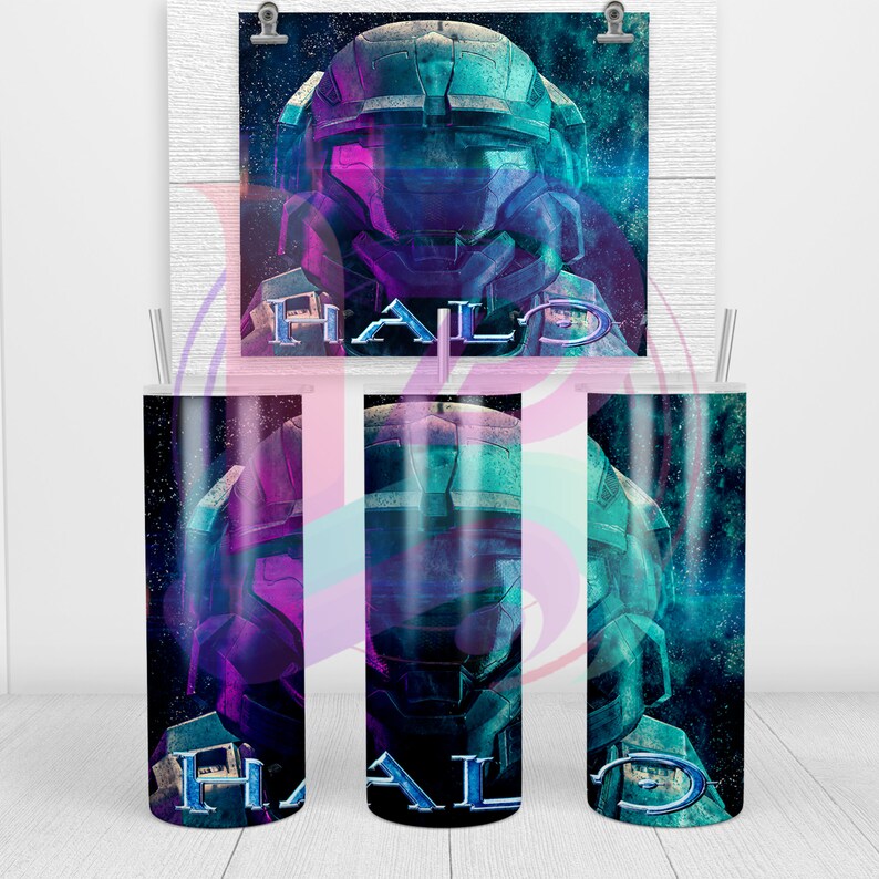 HALO Tumbler 20 Oz Design Sublimation - Etsy