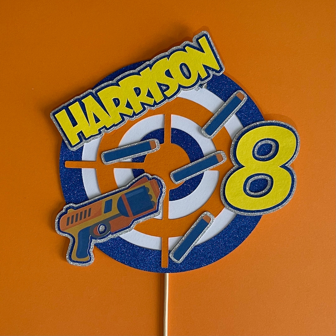 Nerf Cake Topper - Etsy