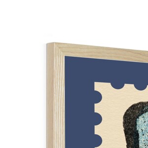 Donkey Vintage Postage Stamp Framed Fine Art Print | Wall Art | Gallery ...