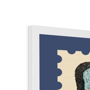 Donkey Vintage Postage Stamp Framed Fine Art Print | Wall Art | Gallery ...