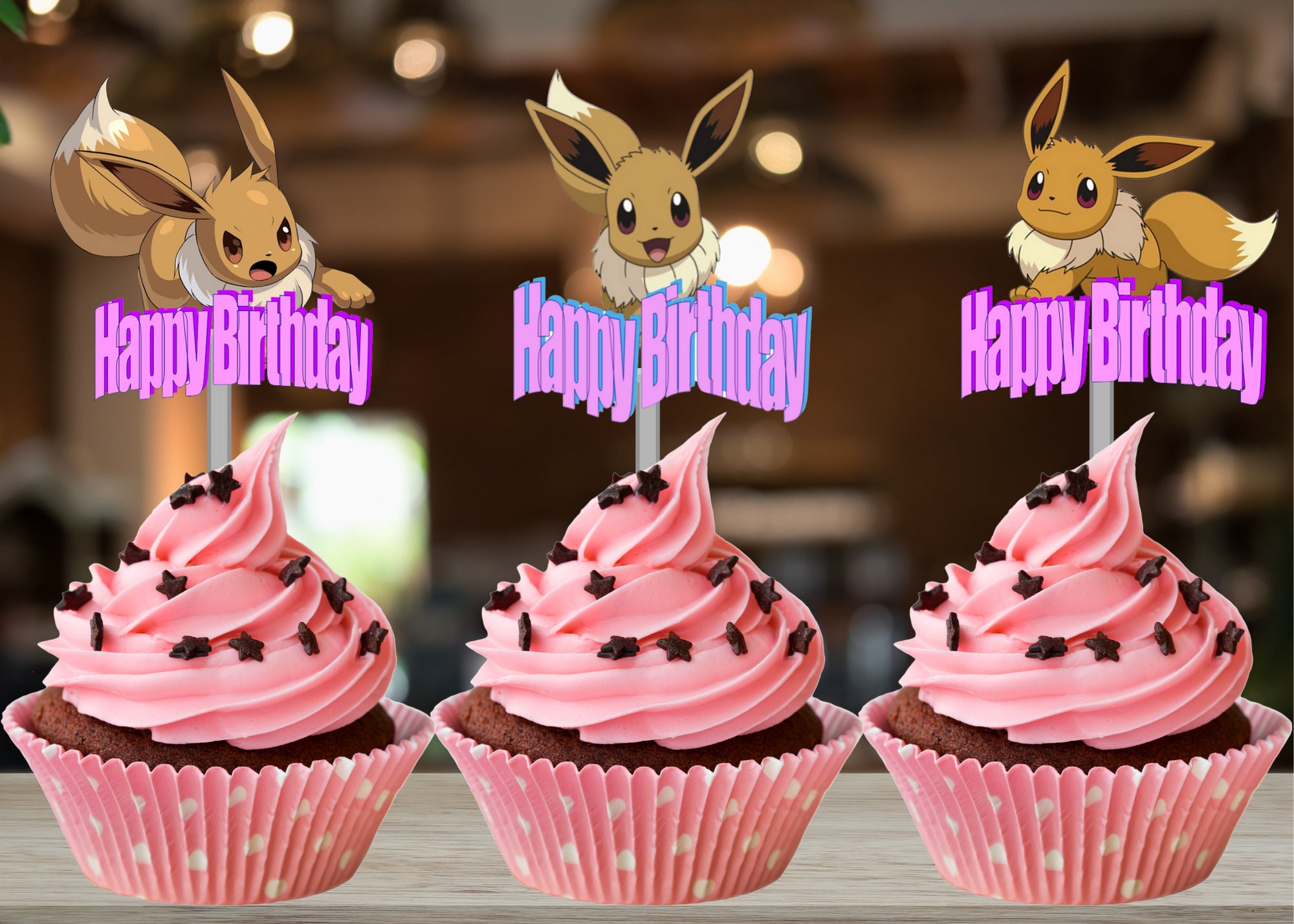 Pokemon Happy Birthday Eevee