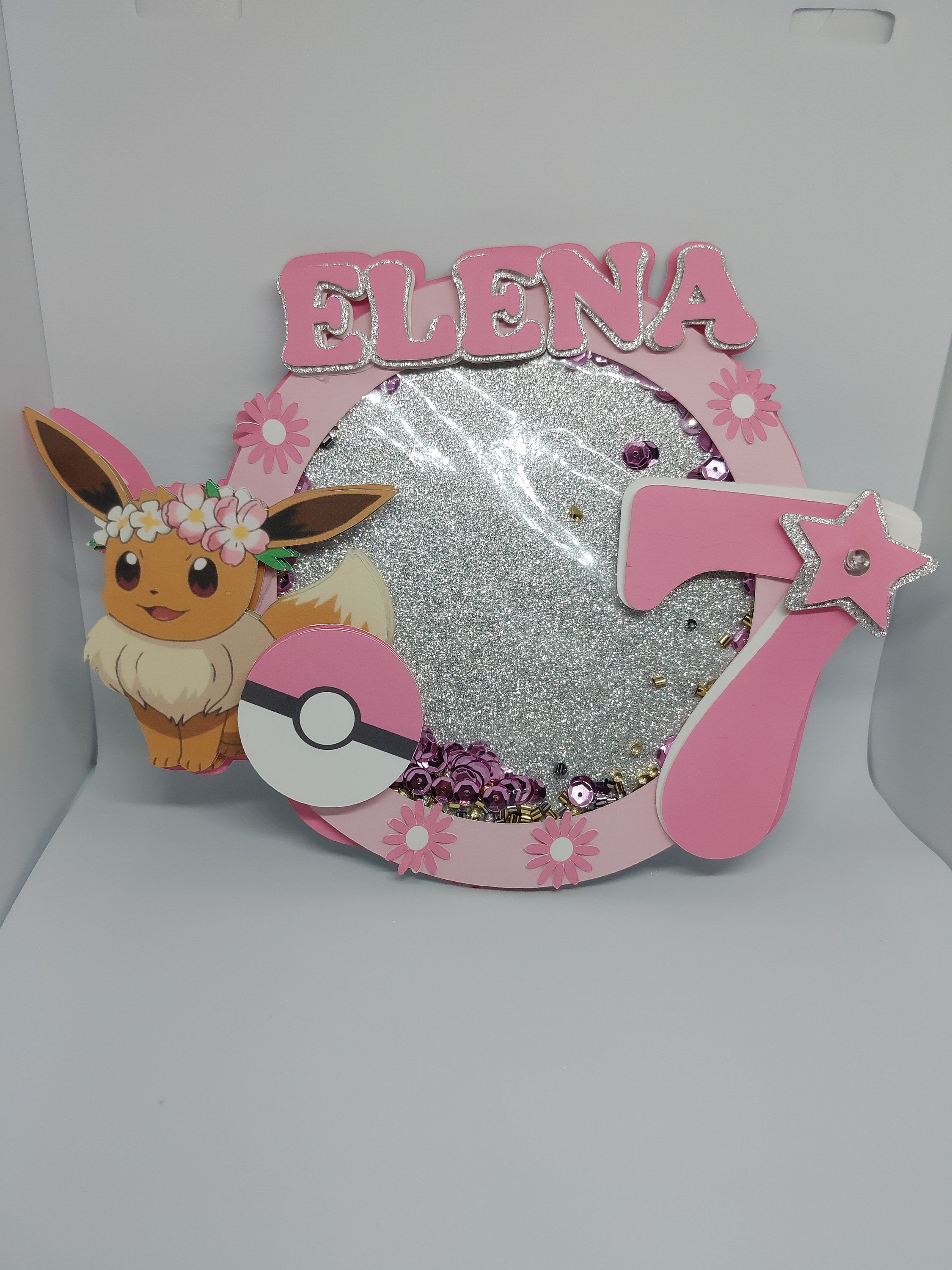 Eevee Cake Topper, Eevee Birthday Party, Eevee Decorations, Eevee ...