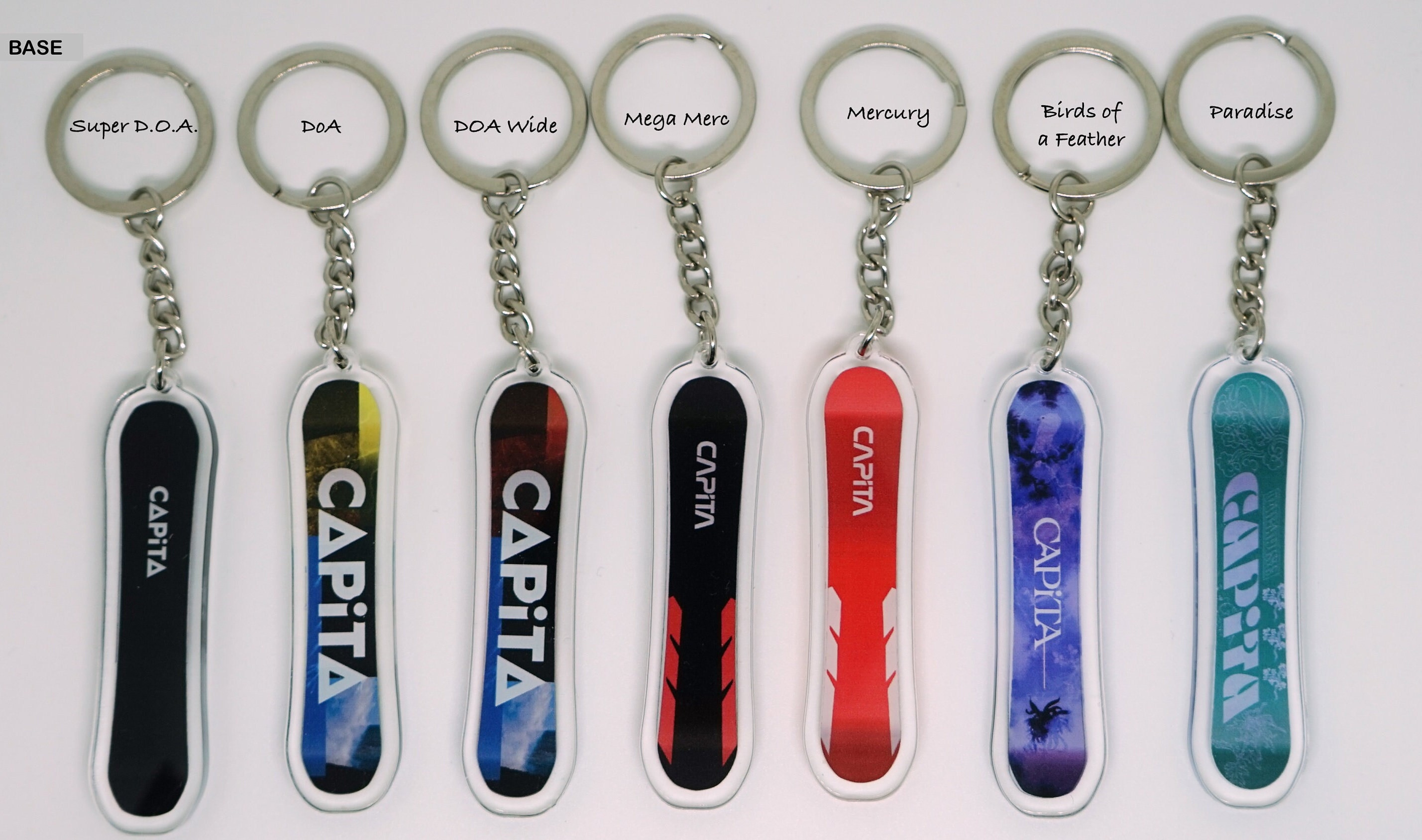 Handmade 3D Snowboard Capita-inspired Keychain - Miniature Winter ...