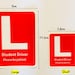 New Driver Sign Sticker / N Sign / New Driver / New Rider / New Skier ...