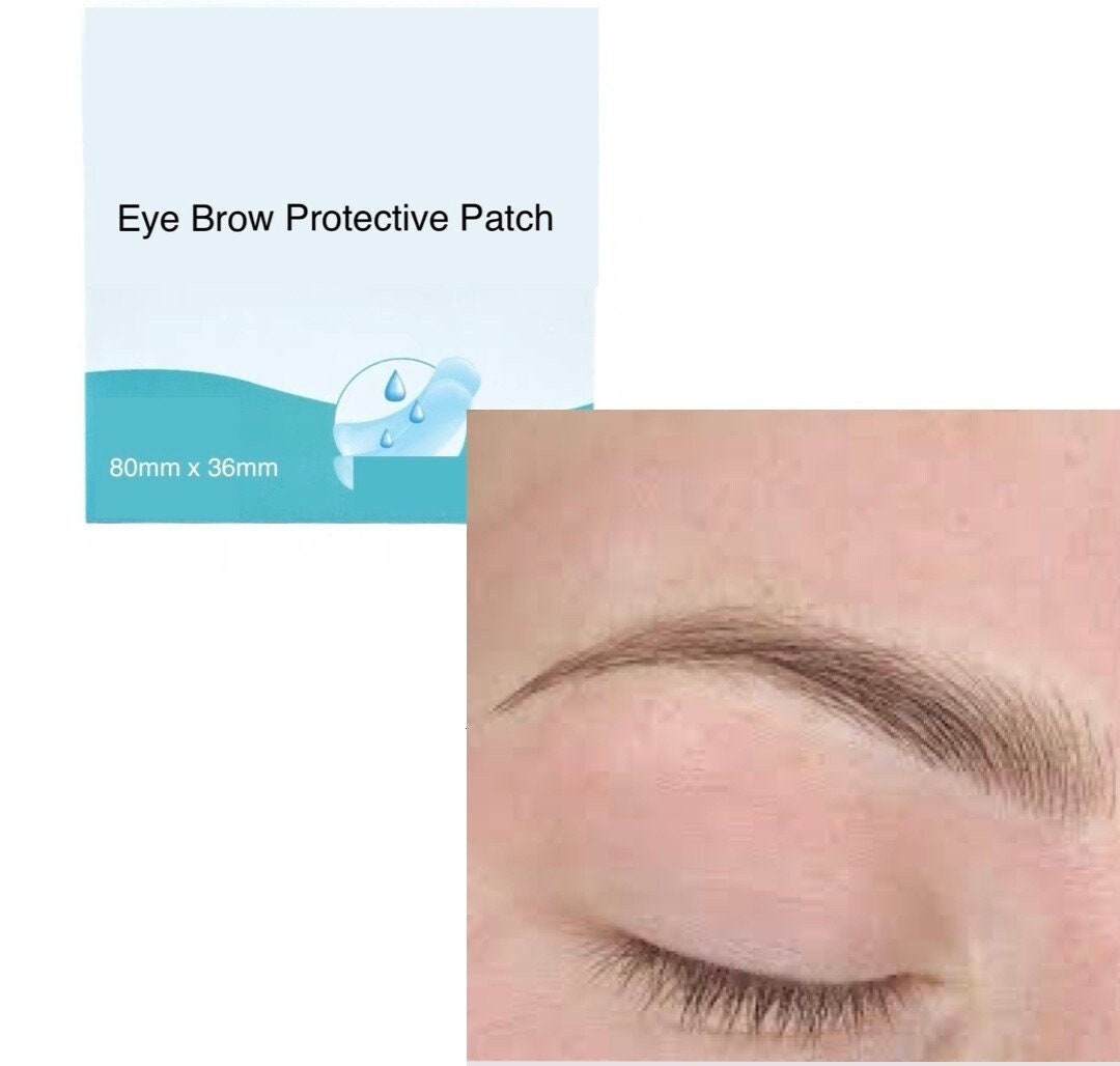 Eyebrow Patch Sticker Tape Microblading Water-resistant - Etsy