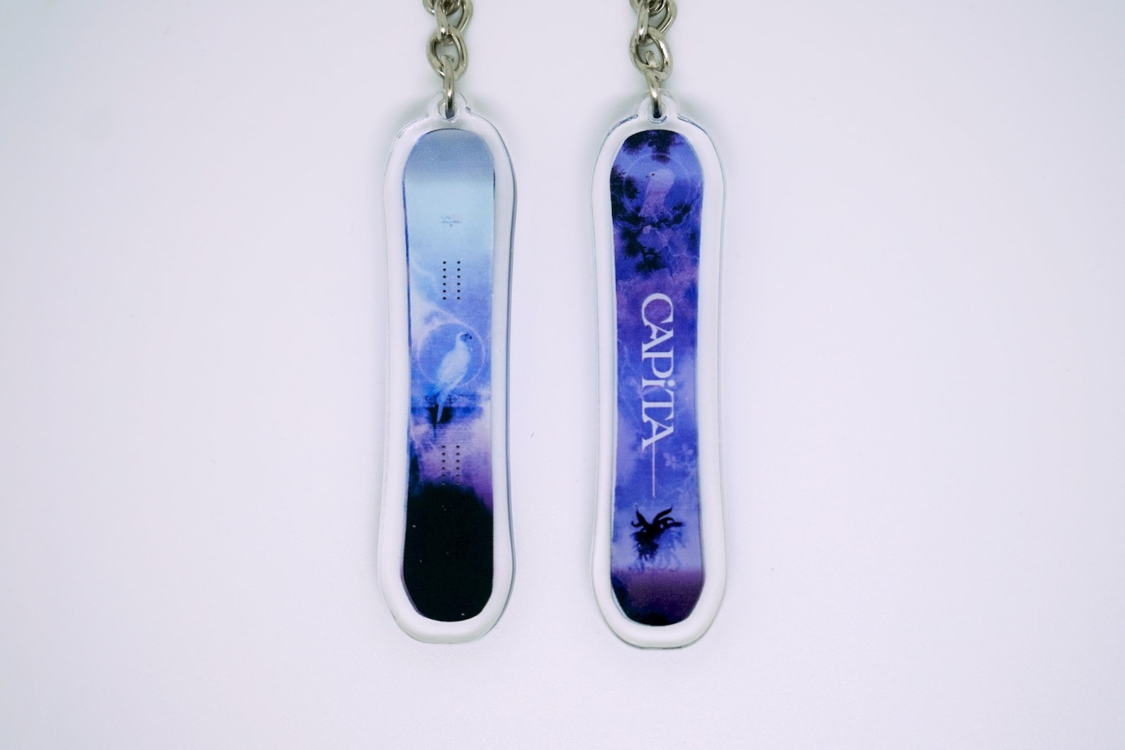 Handmade 3D Snowboard Capita-inspired Keychain - Miniature Winter ...