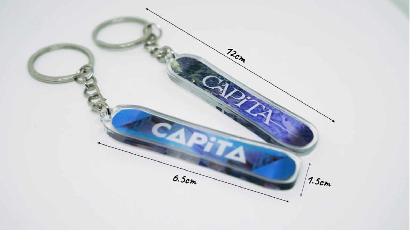Handmade 3D Snowboard Capita-inspired Keychain - Miniature Winter ...