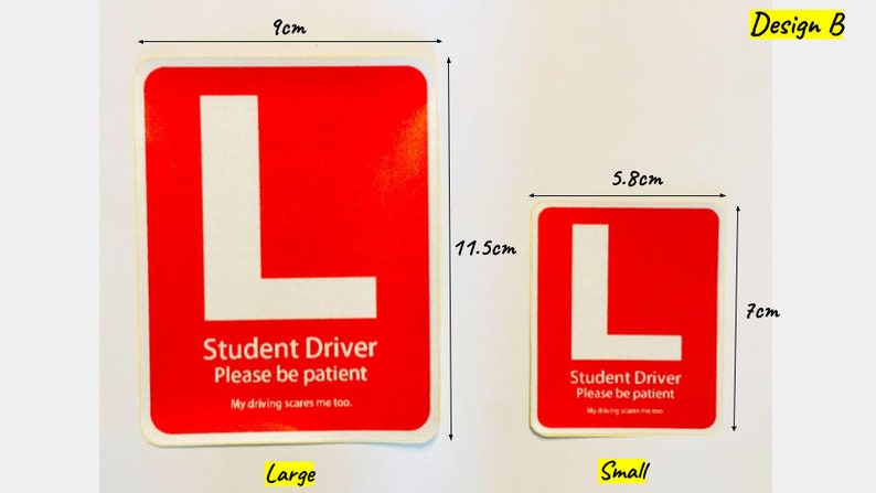 New Driver Sign Sticker / N Sign / New Driver / New Rider / New Skier ...
