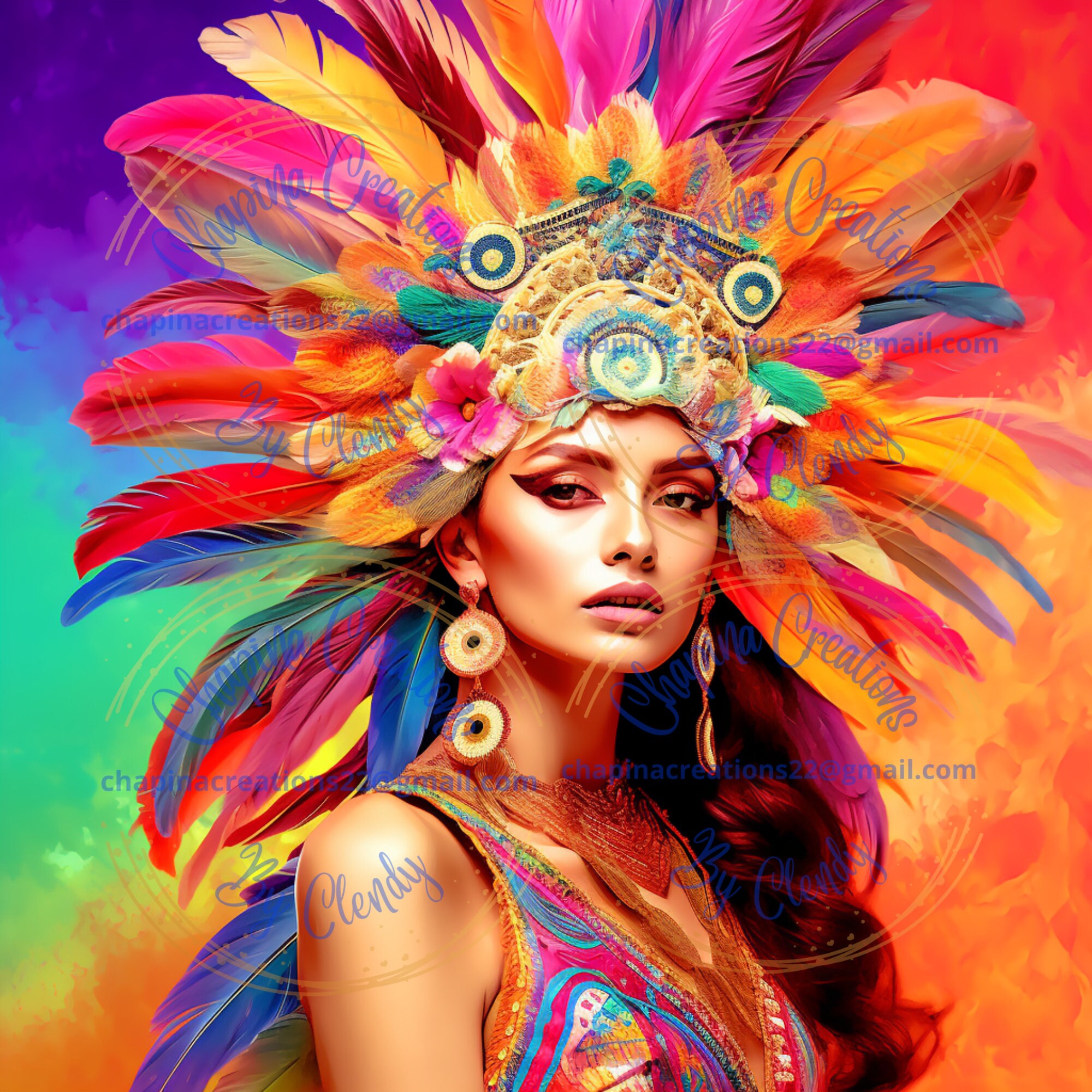 Ancient Mayan Princess