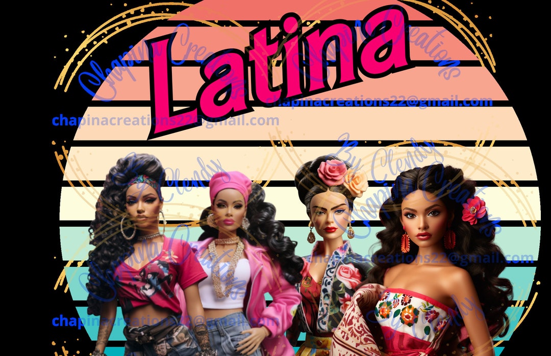 Latina Dolls PNG, Sublimation Design, Instant Download, DTF, - Etsy
