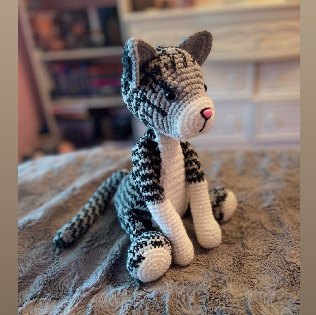 Custom Crochet Cat - Etsy