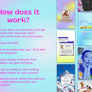 90s & Y2K Instagram Template, Y2K Instagram Story Templates, 2000 IG ...