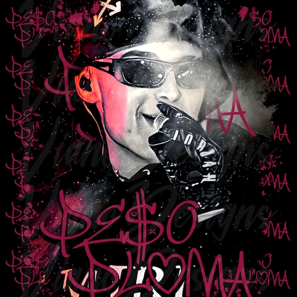 Peso Pluma Drawing - Etsy