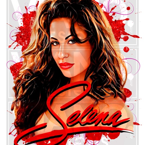Selena Png Sublimation Selena Quintanilla Download Instant Etsy